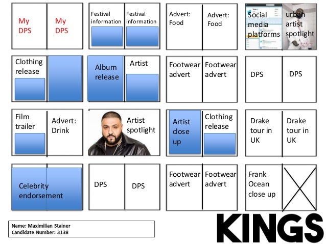 KINGS Magazine flat plan