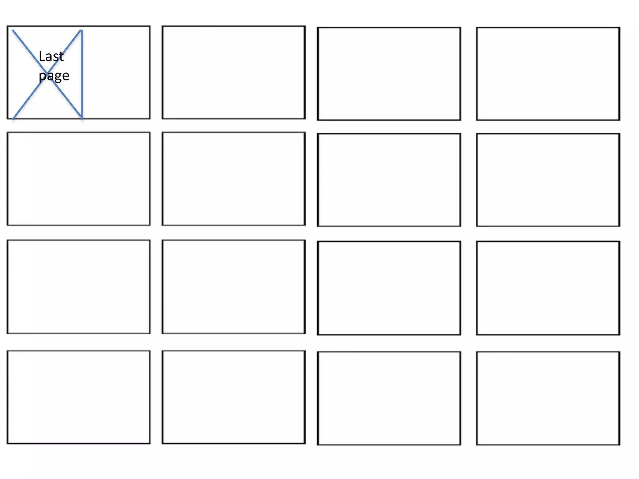 Magazine flat plan power point template | PPT