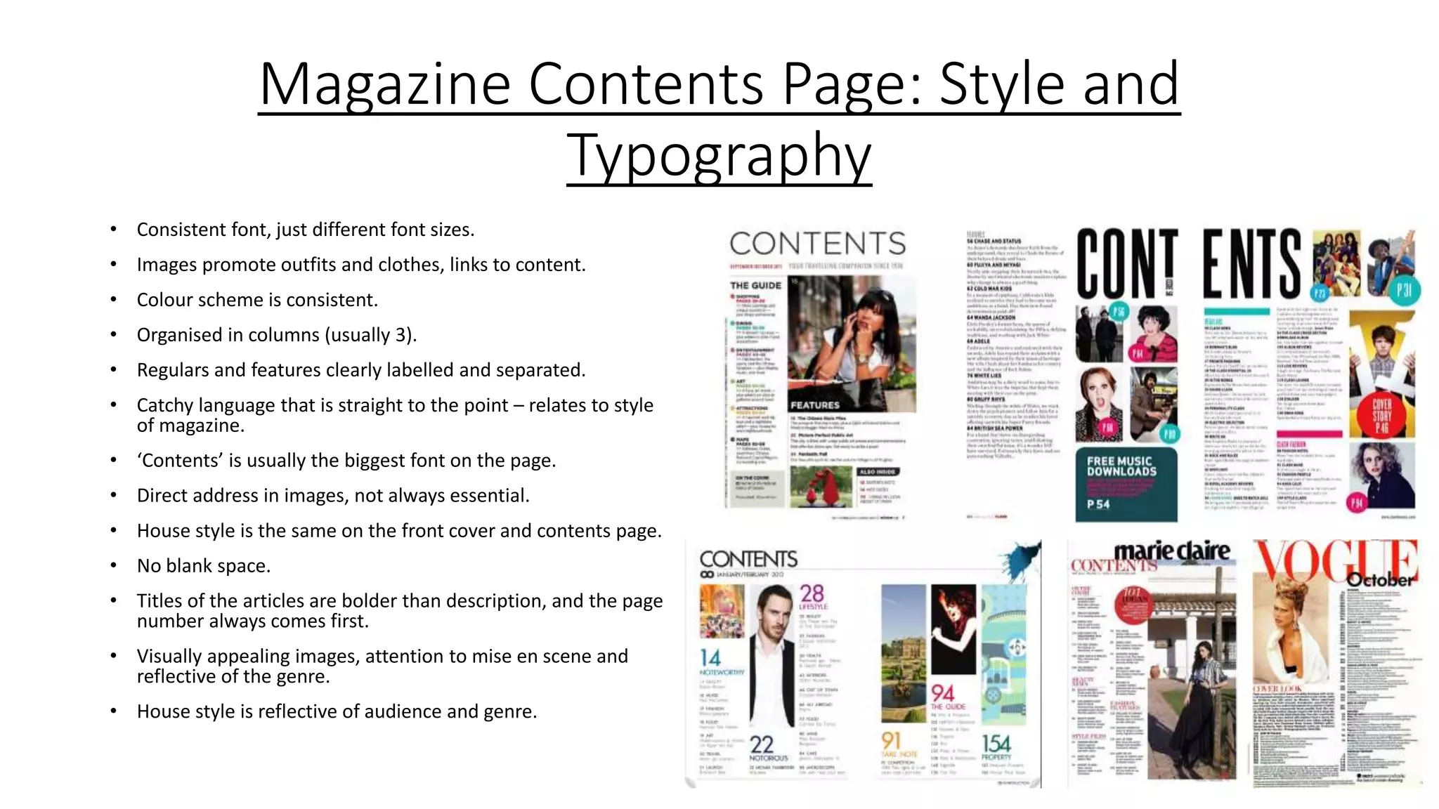 Magazine front cover | PPT