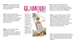 Magazine front cover and contents page analysis | PPT