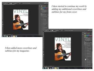 Magazine front cover screenshot powerpoint | PPTX