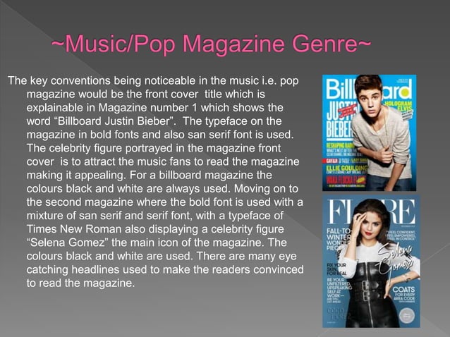 Magazine Genre | PPT