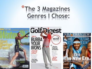 Magazine Genre Research | PPTX