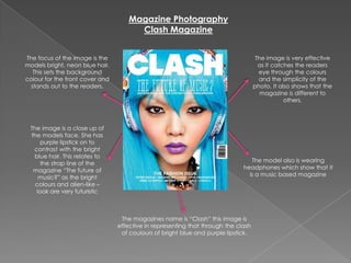 Magazine Photography Analysis and Research | PPTX