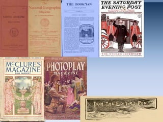 Magazine history timeline | PPTX