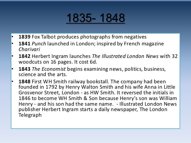Magazine history timeline