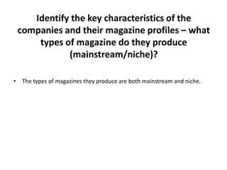 Magazine Institution Research | PPT