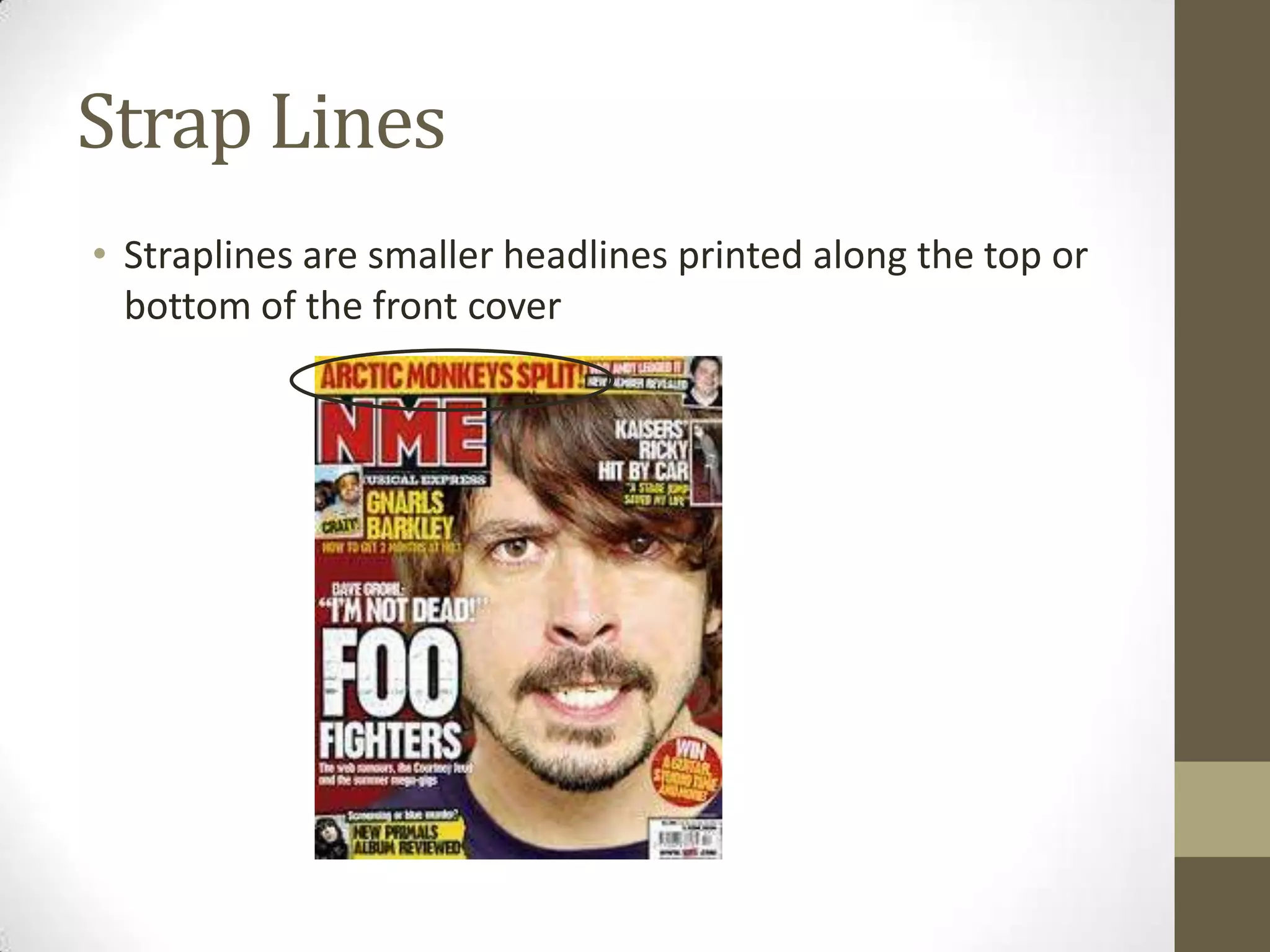 Magazine key terms | PPTX