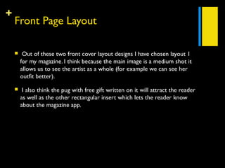 Magazine Layout and Colour Scheme | PPT