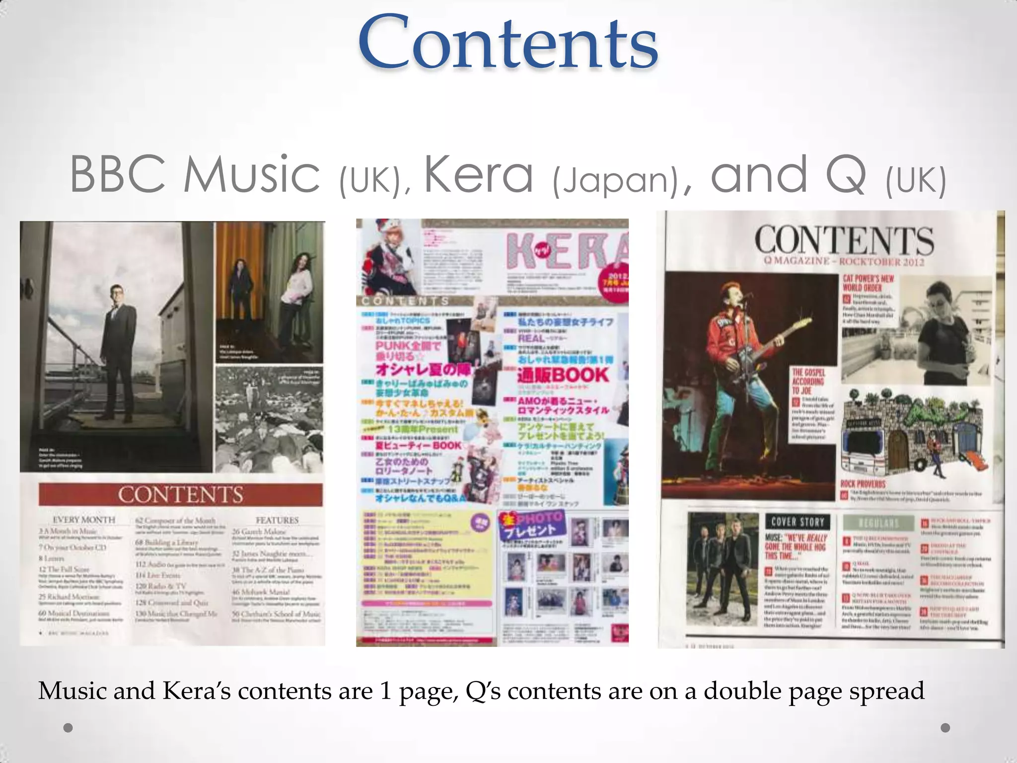 Magazine layout conventions | PPTX