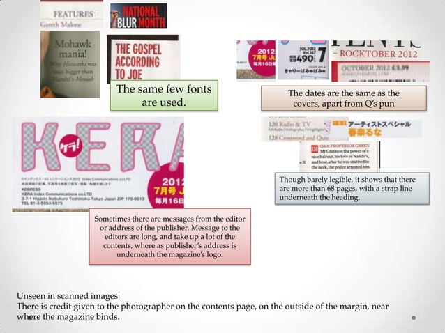 Magazine layout conventions | PPTX
