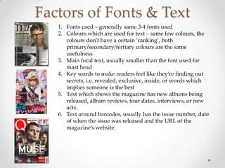 Magazine layout conventions | PPTX