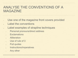 Magazine layout lesson 3 | PPT