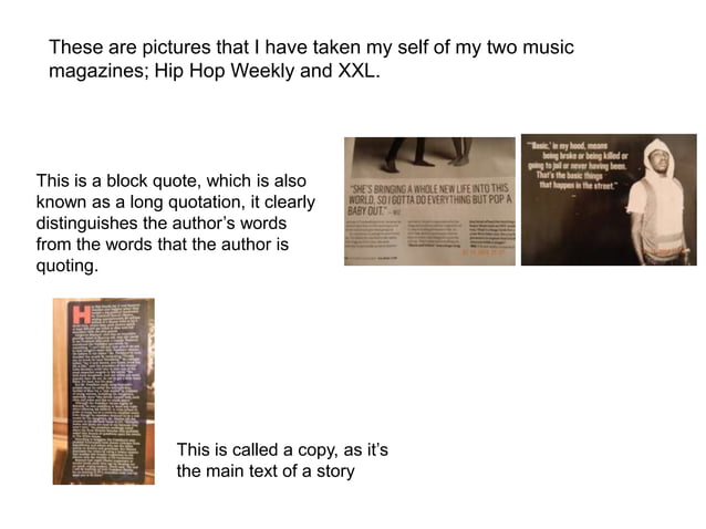 Magazine layout terms | PPTX