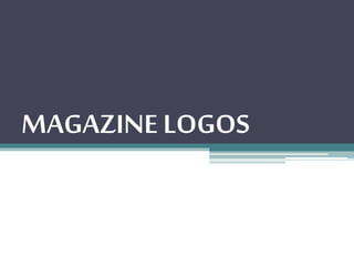 Magazine logos | PPTX