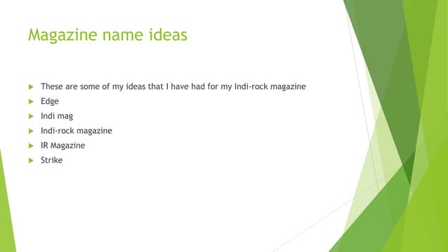 Magazine Masthead | PPTX