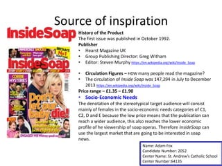 Magazine mind map | PPTX