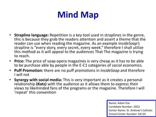 Magazine mind map | PPT