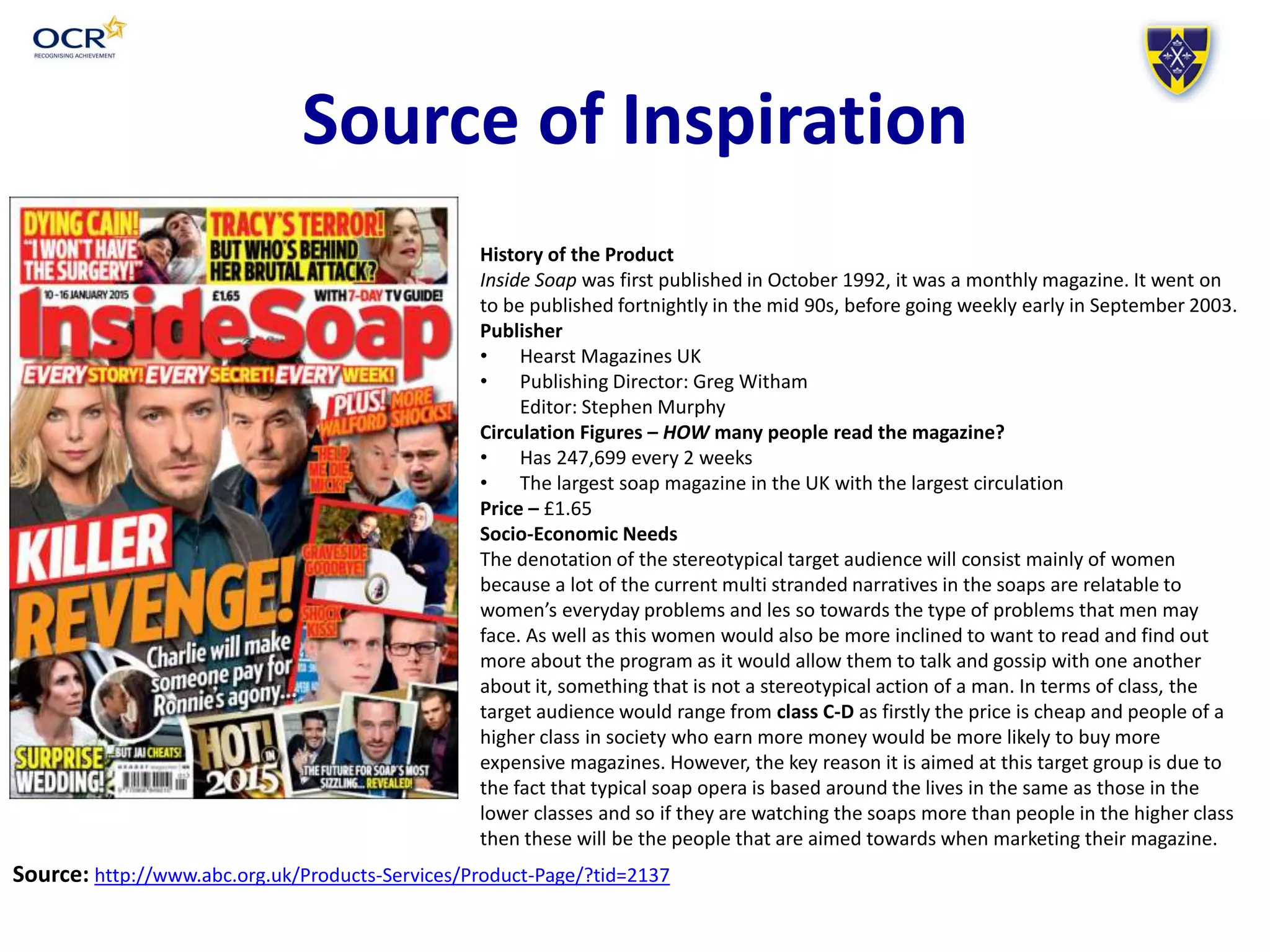 Magazine mind map | PPTX