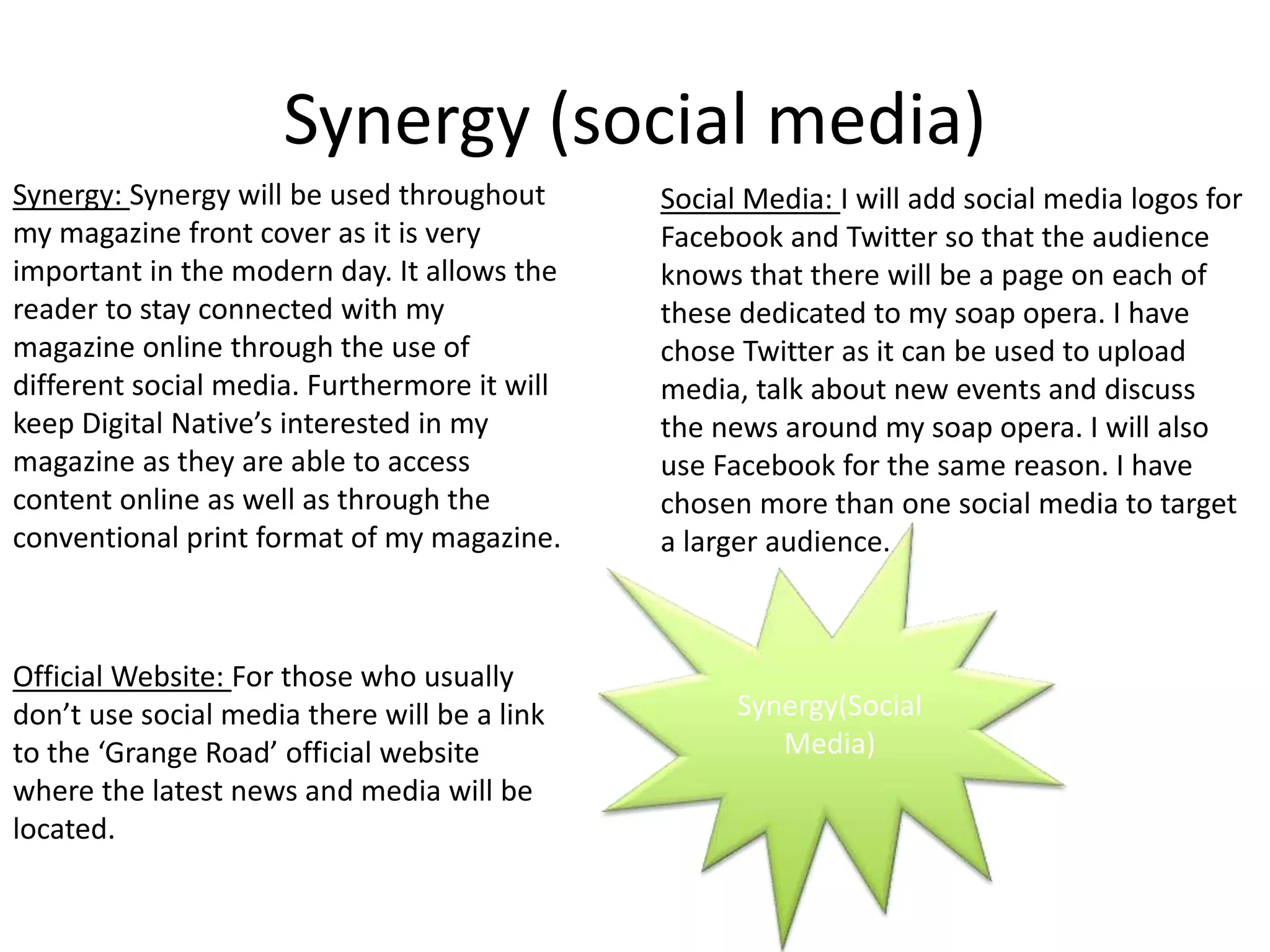 Magazine Mind Map | PPT