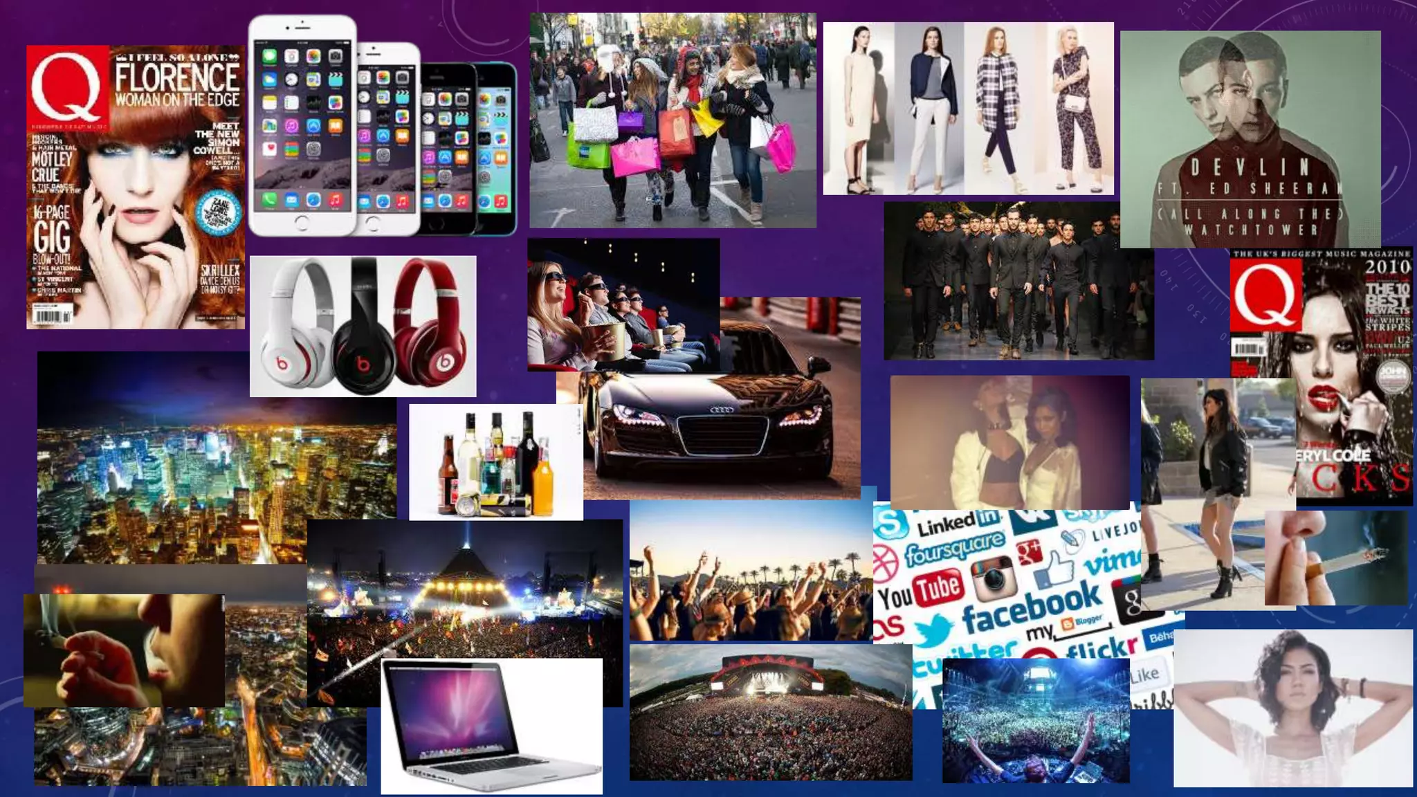 Magazine mood board | PPTX