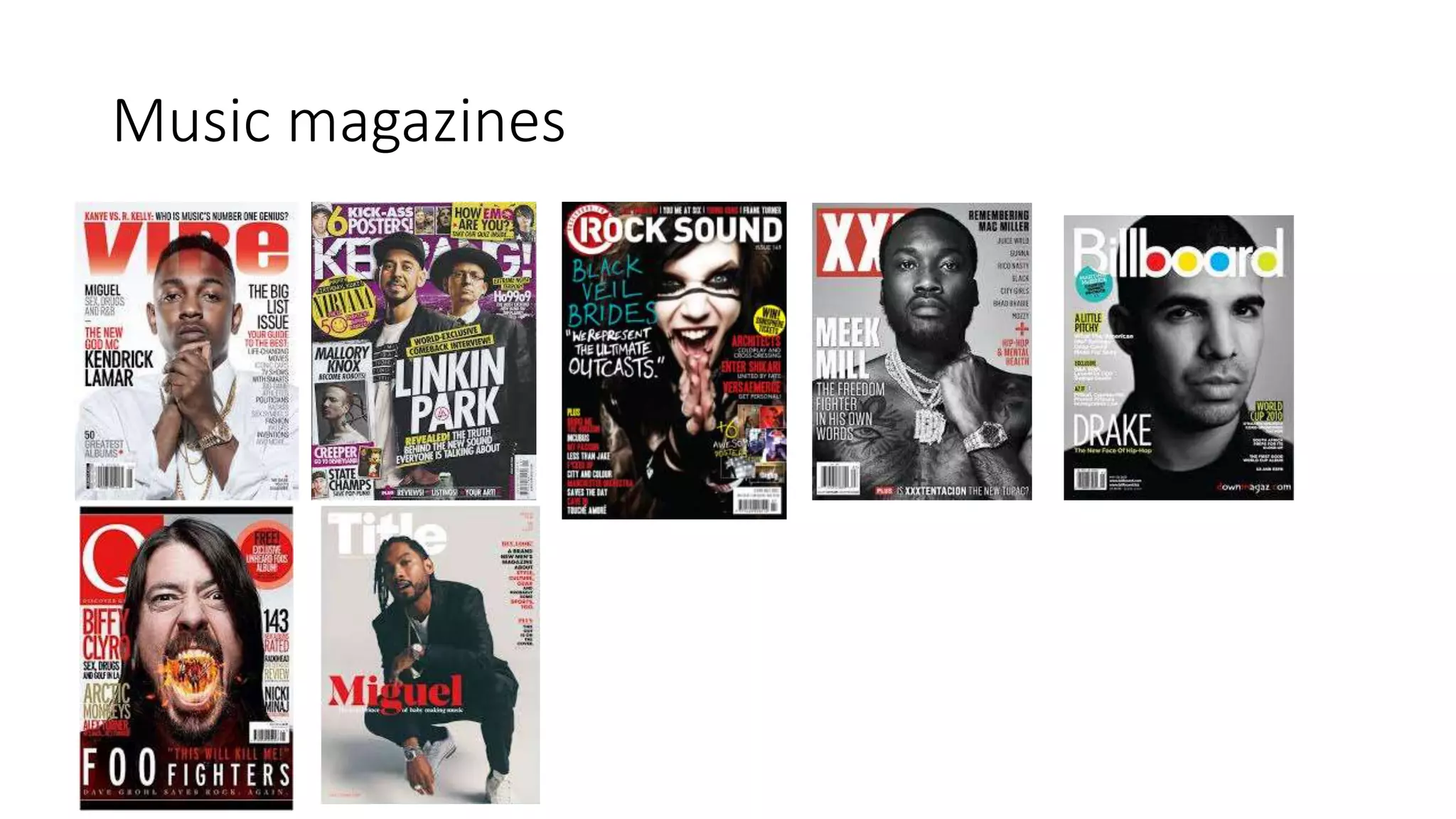 Magazine mood board | PPT