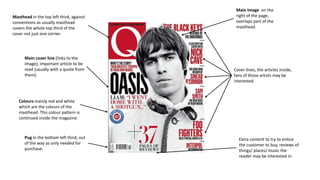 Magazine Front Cover Analysis | PPT