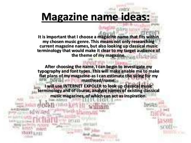 Magazine Name Ideas magazine-name-ideas