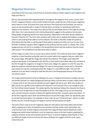 Magazine overview | DOCX