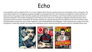 Magazine pitch | PPT