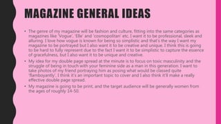 Magazine production log | PPTX