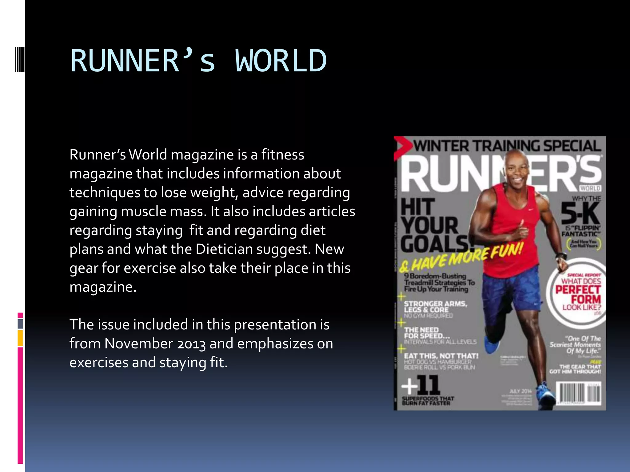 Magazine Media studies cover page textual analysis. | PPT