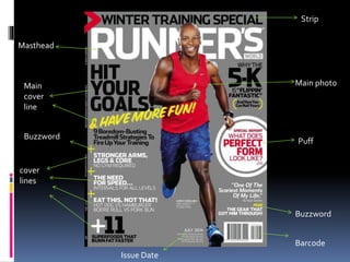 Magazine Media studies cover page textual analysis. | PPT