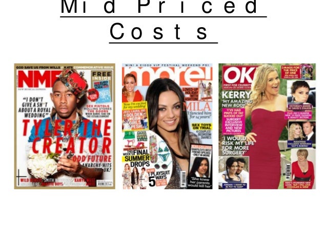Magazine price comparison