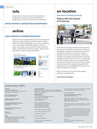 Magazine process news-2012-2-en | PDF