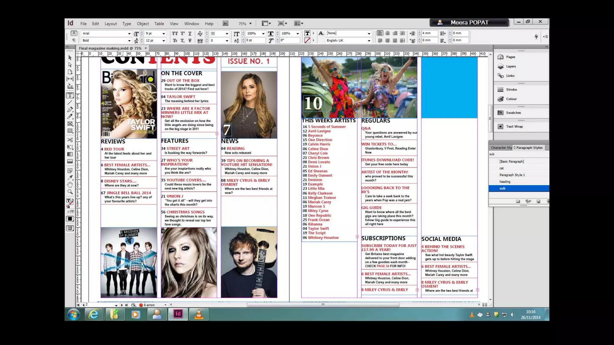 Magazine production | PPTX