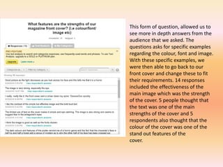 Magazine questionnaire | PPT