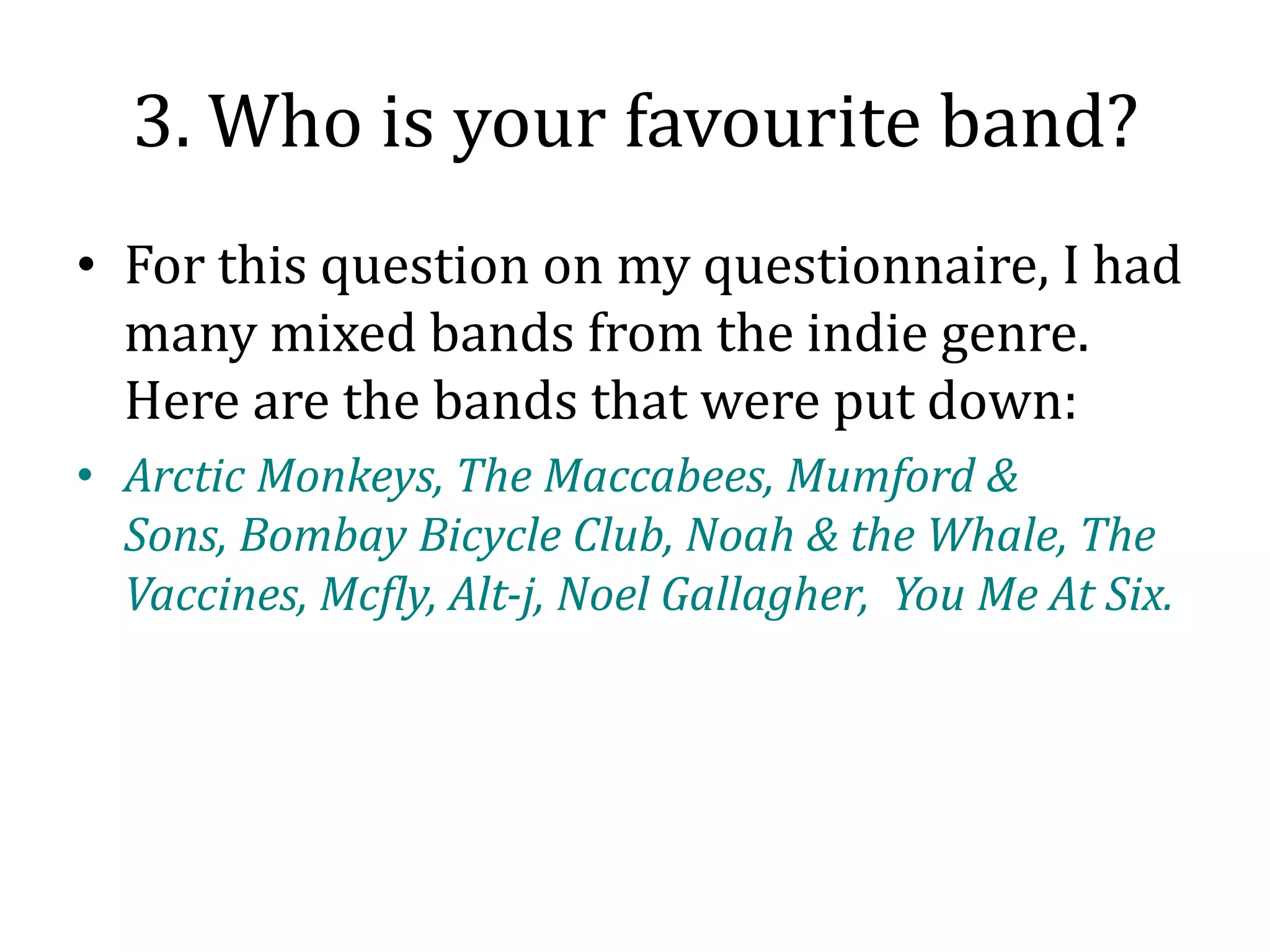 Magazine questionnaire answers!!!! | PPTX