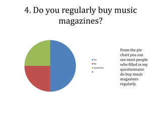 Magazine questionnaire answers!!!! | PPTX
