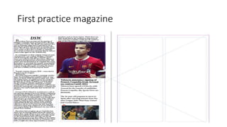 Magazine reflection | PPTX