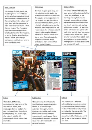 Magazine research | DOCX