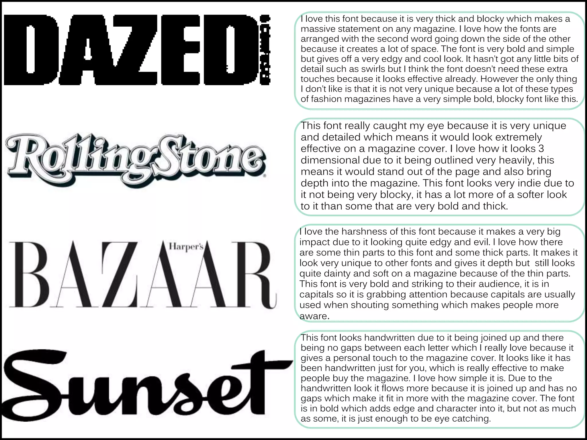 GCSE Media Studies Coursework - Magazine research and planning | PPTX