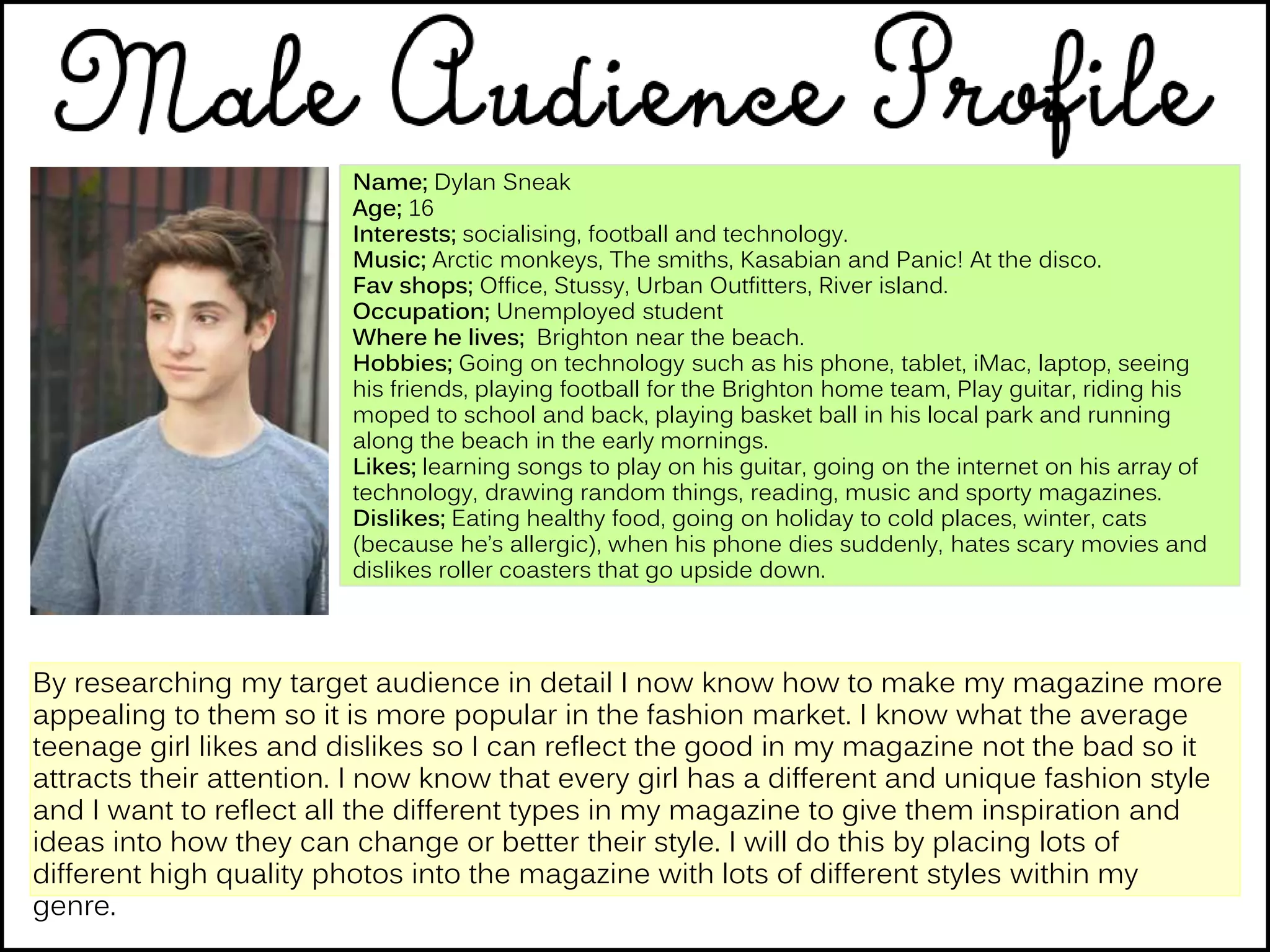 GCSE Media Studies Coursework - Magazine research and planning | PPTX