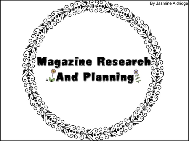 GCSE Media Studies Coursework - Magazine research and planning | PPTX ...