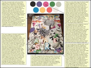 GCSE Media Studies Coursework - Magazine research and planning | PPTX