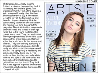 GCSE Media Studies Coursework - Magazine research and planning | PPT