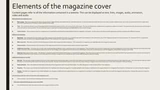 Magazine research powerpoint | PPTX