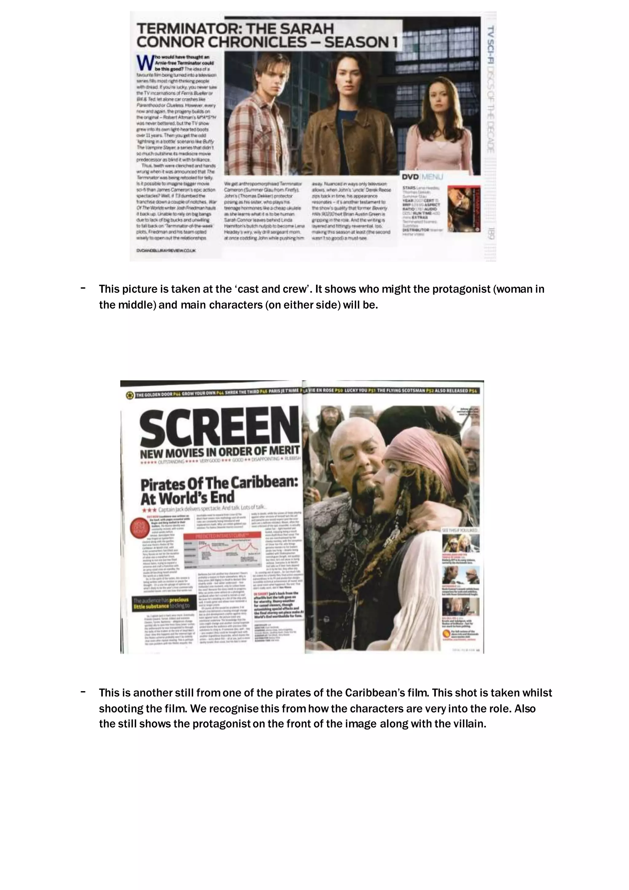 Magazine review page photo example analysis | DOCX