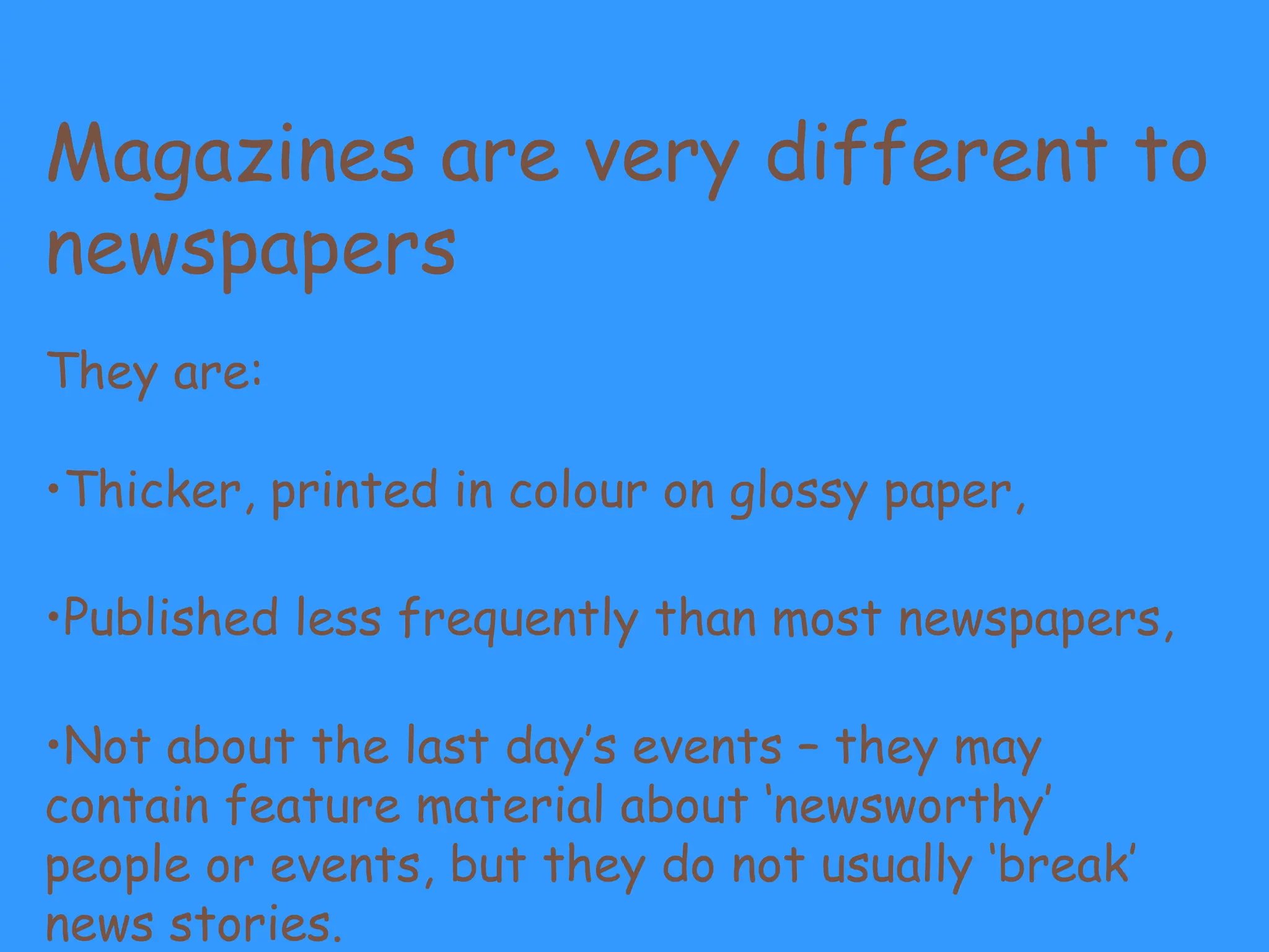 Magazine analysis, history and introduction | PPT