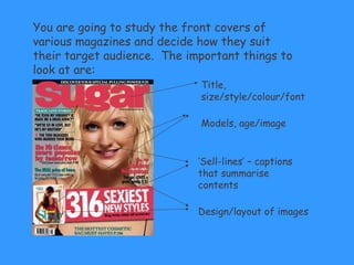 Magazine analysis, history and introduction | PPT